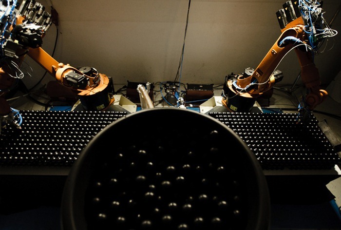 Gigantic Sculpture Built by … Robots! | Amusing Planet